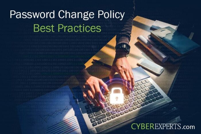 12 Essential Password Change Policy Best Practices - CyberExperts.com